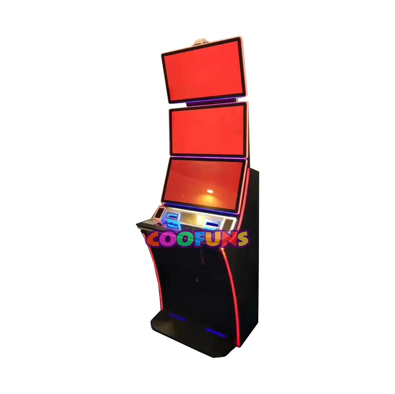 Coofuns High Quality Custom Made Casino Slot Machine Cabinet For Sale ...