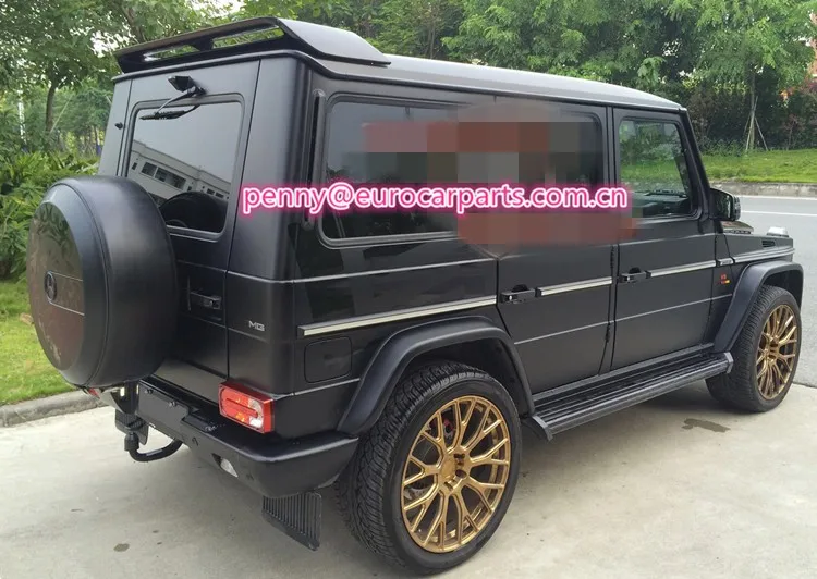 G Wagon W463 Double Deck Carbon Finber Roof Spoiler For G350 G400 G500 ...