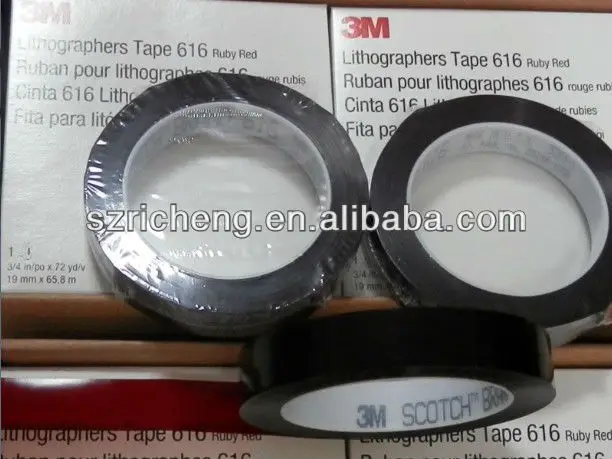 3M 616 Lithographers Tape - Photographic Film for Stripping