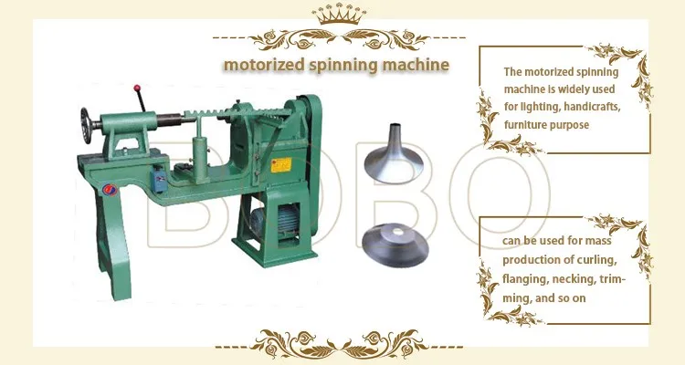 Small Manual Metal Utensil Spinning Machine - 1 Year Warranty