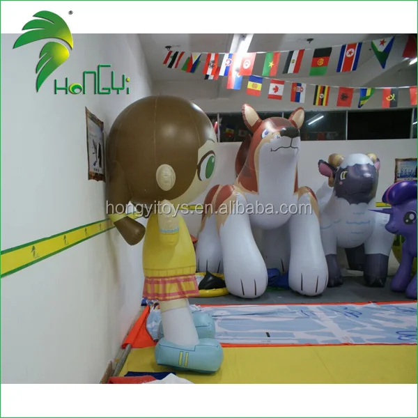 Naive Lovely Inflatable Anime Girl for Advertisements