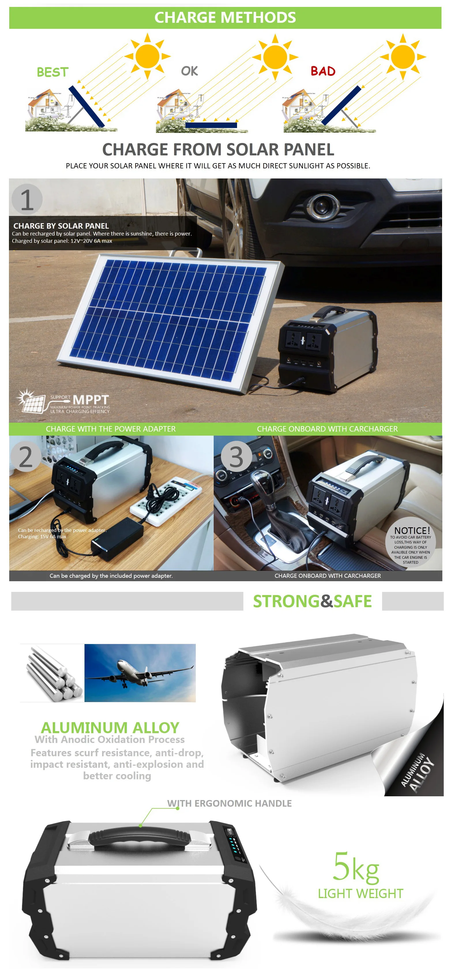 Solar Stirling Engine Generator 444wh Portable Power Mini Generator ...