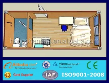 Prefab Pre-made Container Boarding House Designs Floor Plans - Buy ...