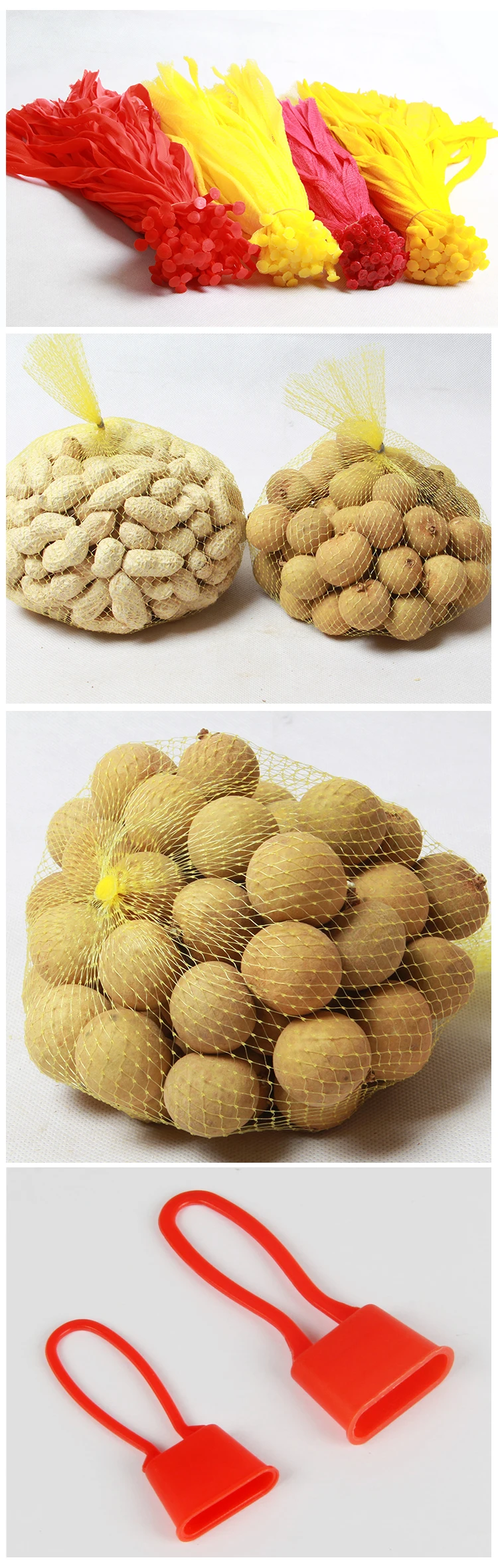 Elastic Plastic Aquaculture/shell/mussel/crab/fish Packing Net Bags ...