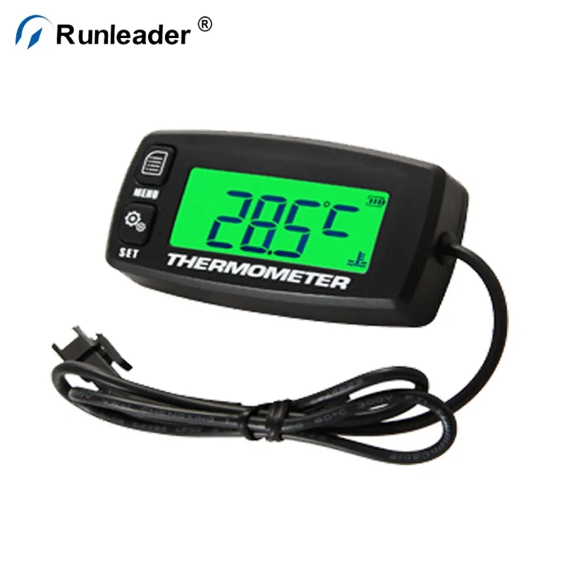 Runleader Motorcycle Digital Thermometer - Reliable Water Temp Gauge