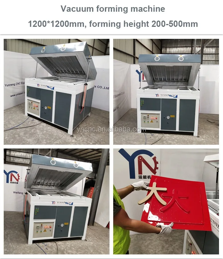 Pvc/acrylic /pmma/vacuum Forming Thermoforming Machine 1325 For ...