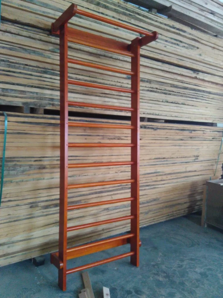 Wood Wall Mount Pull Up Stall Bar For Gymnastic - Buy Stall Bar,Wood ...