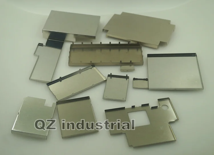 Qz Customized Stamping Screening Shielding Case Emi Rf Shield Can Pcb ...
