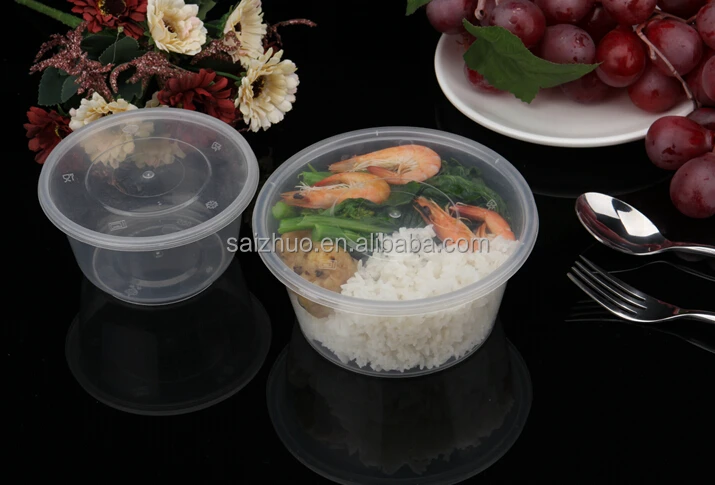 Wholesale Chinese Clear Plastic Food Disposable Containers