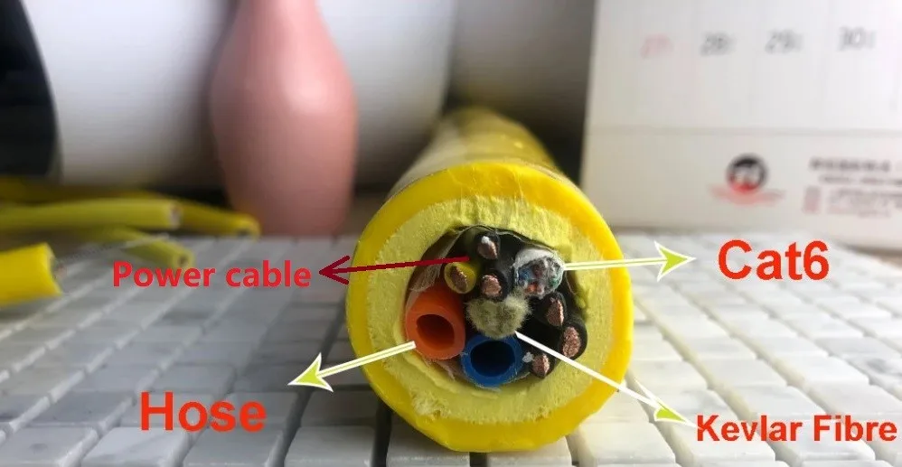 Strength Kevlar Underwater PUR Foam Floating Lights Submarine Subsea ...