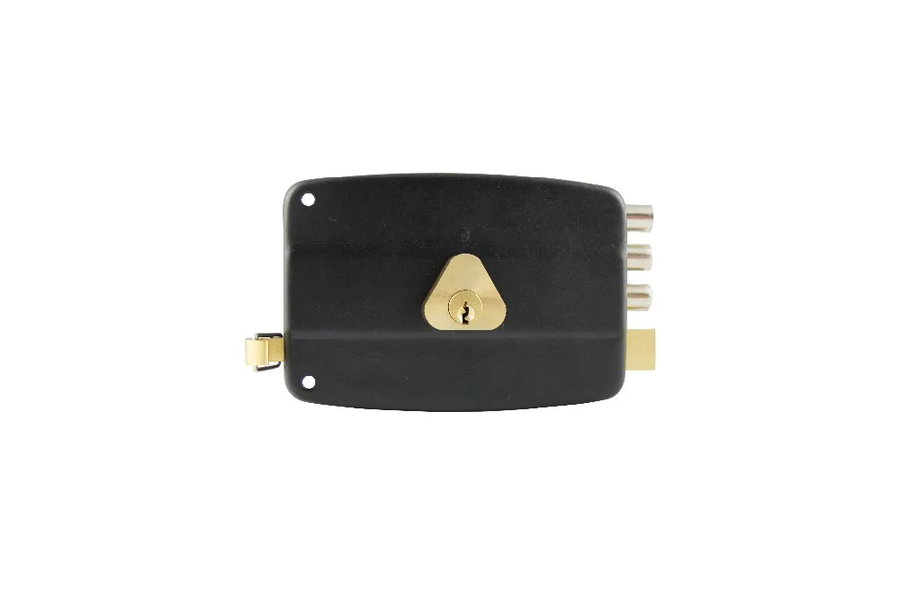 540-12.3M High Quality Rim Lock Security Locks with 3 Steel Round Bolts ...