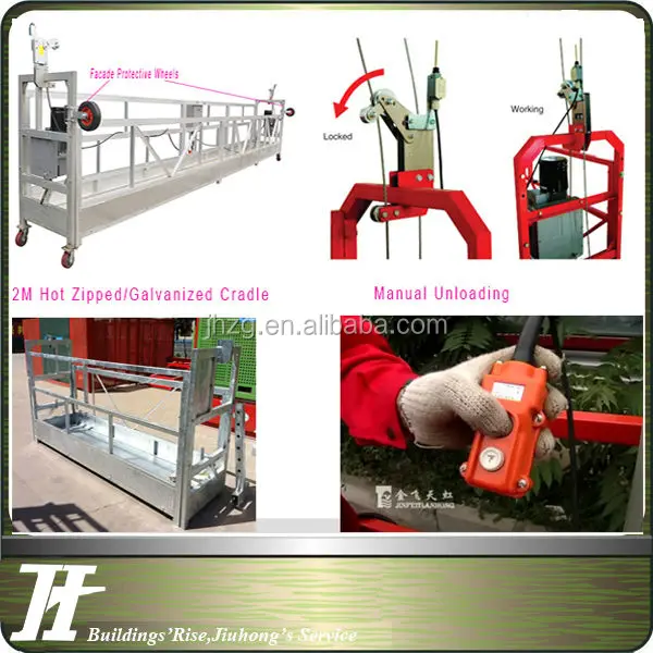 Building Maintenance Gondola/ Winch System Gondola - Buy Facade ...