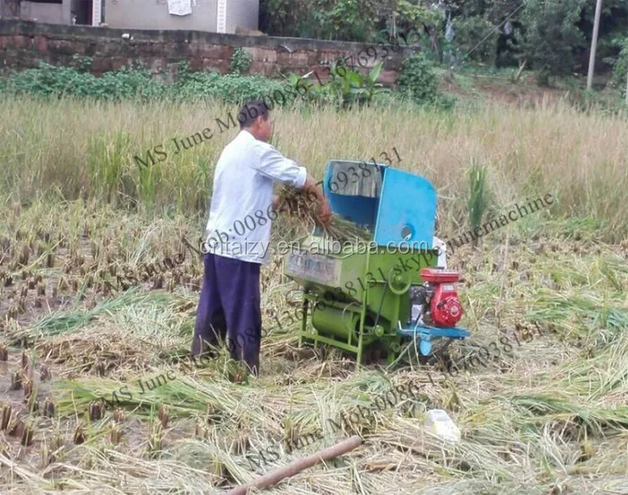 Small Machine Home Use Manual Rice Thresher - Buy Manual Rice Thresher ...