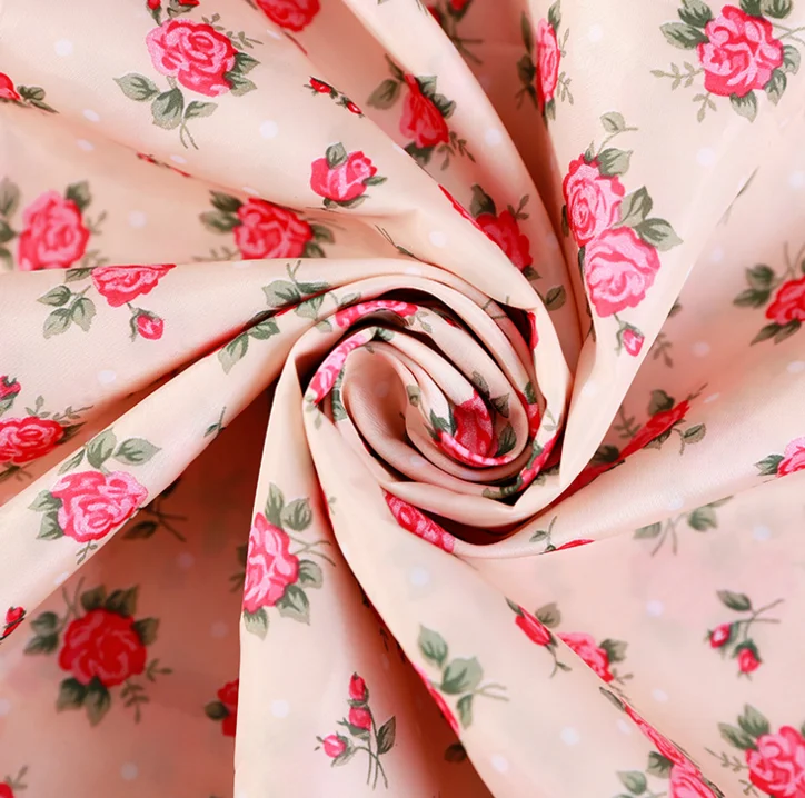 190t 210t Custom Printed 100% Polyester Taffeta Lining Fabric - Buy ...