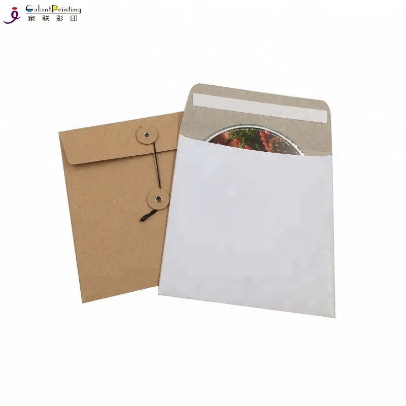 300g Kraft Paper Cd Sleeves Envelope With Rear Flap Buy Kraft Paper Envelope With String 300g-kraft-paper-cd-sleeves-envelope-with-rear-flap-buy-kraft-paper-envelope-with-string