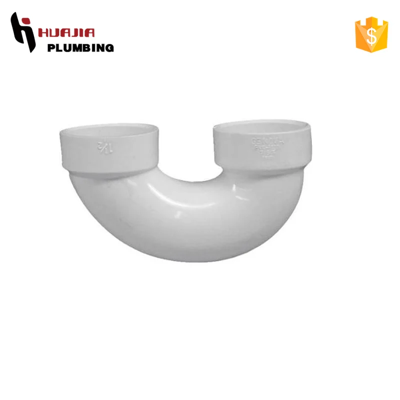 Jh0389 Pvc U Pipe 180 Degree Elbow Pvc 180 Degree Elbow - Buy Pvc U ...