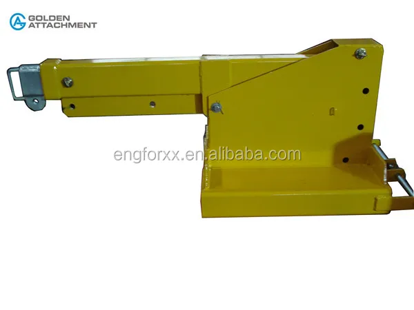 Tine Mounted Fork Truck Jib Attachments - Buy Forklift Jib Attachment ...