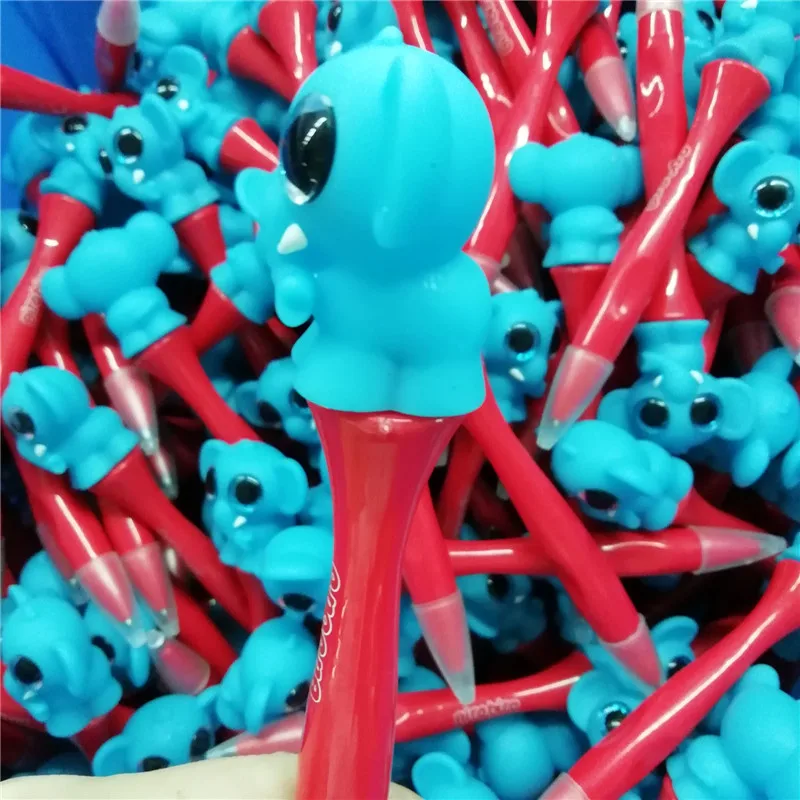 Elephant Bug Eyes Logo Plastic Pen Custom Popeyed Animal Popping Eyes ...