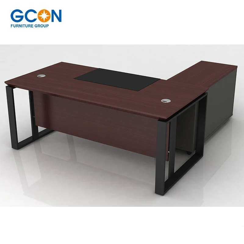 Mdf Office Boss Desk Wood Veneer Luxury Executive Office Desk Furniture ...
