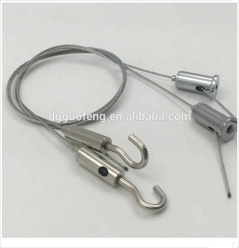 Hot Sale Panel Wire Hanging Kits Lighting Fixtures Ceiling Rope With ...