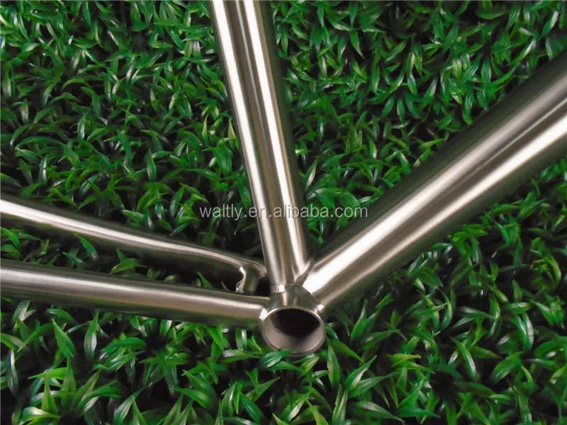 Simple Design Titanium Fixed Gear Frame With Rack And Fender Mounts ...