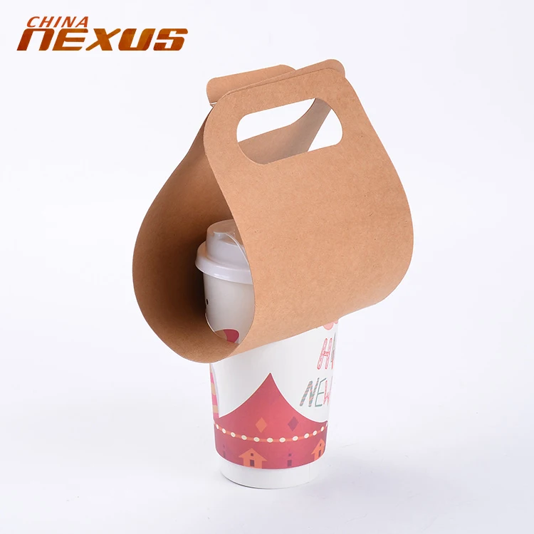 Eco-friendly Cardboard 1/2 4 Coffee Cups Box Holder Paper Carriers ...