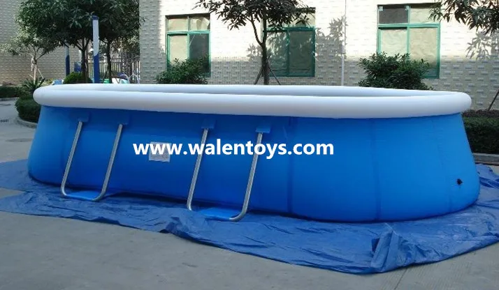 Swimming Pool,Inflatable Adult Swimming Pool/16' Oval Fast Set Pool ...