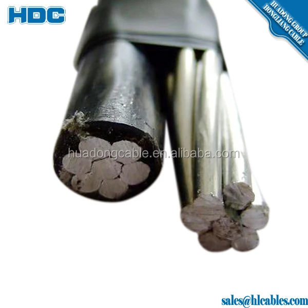 Aluminum Triplex Cable # 4,Aluminum Conductors Grade Ec 1350 With Ldpe ...
