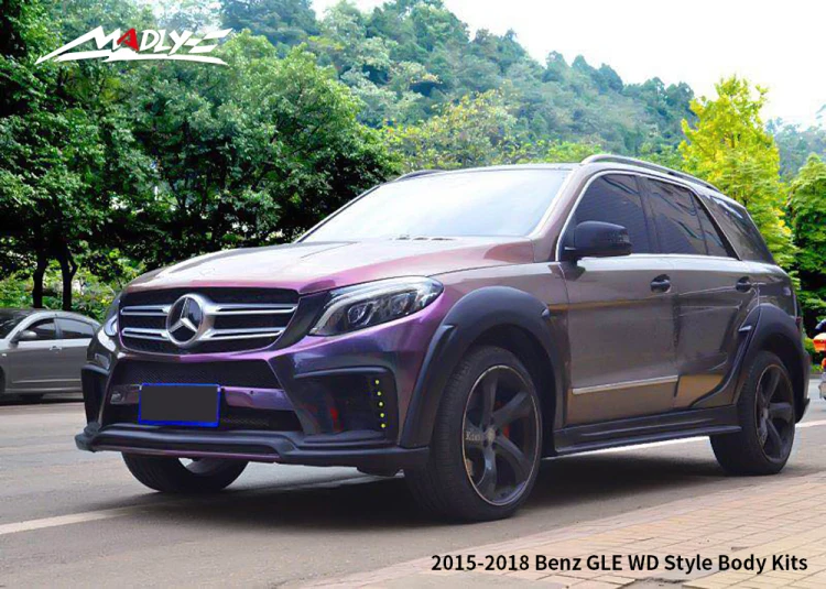 Wide Body Kits For Mercedes Benz Gle Body Kits Wd Style 2015-2018 Gle ...