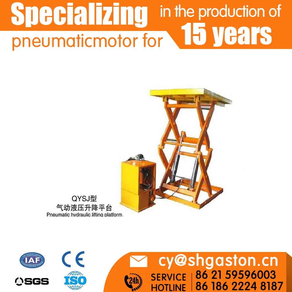 Pneumatic Lift Platform/scissor Lift Platform/hydraulic Lifting ...
