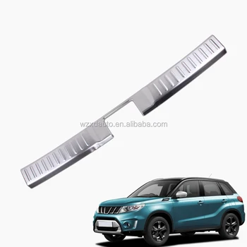 For Suzuki Vitara Accessories 2016 2017 Abs Chrome Inner Rear Bumper ...