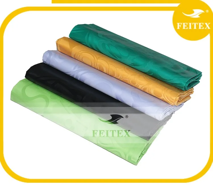 High Quality African Clothing Fabrics Textiles 100% Cotton Bazin Riche ...