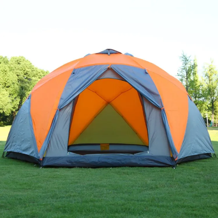 HIMRON 8-12 Person Camping Tent - Waterproof & Spacious