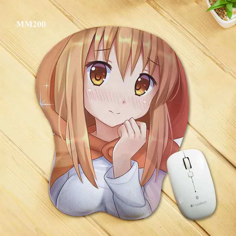 Personalized Custom Special 3d Anime Mouse Pad With Arm Support - Buy ...