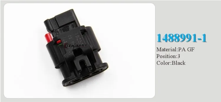 Tyco 3 Pin Female Socket Automotive Parking Sensor Connector 1488991-1 ...