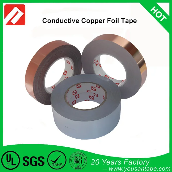 Double Side Adhesive Conductive Foil - Tinned Copper Tape