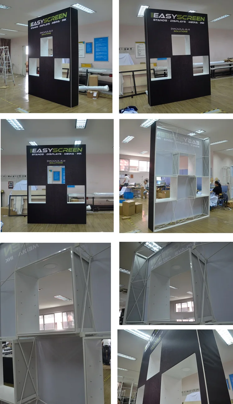 10x10 China Recycle Aluminium Profile Backdrop Frame Folding Booth ...