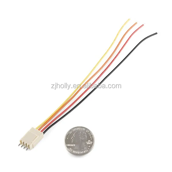 4 Pin Molex 2510 Connector 4 Wires Jumper Cable Assembly 15cm - 2.54mm ...