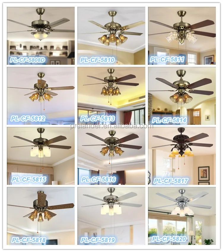 Dc Motor Fans Remote Control Design Decorative Lighting Fans Light Led ...