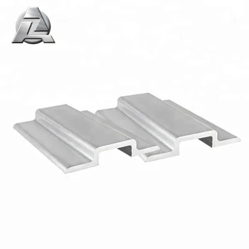 Silver Anodized Extruded Aluminum U Channel Trim With Flange - Buy U ...