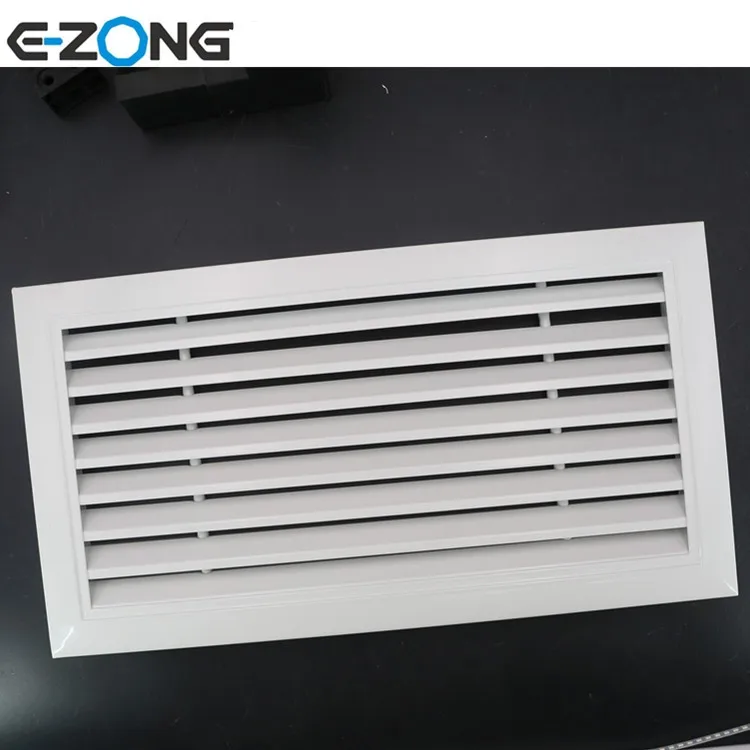 Open Ventilation Hinged PVC Air Return Grille - 1 Year Warranty