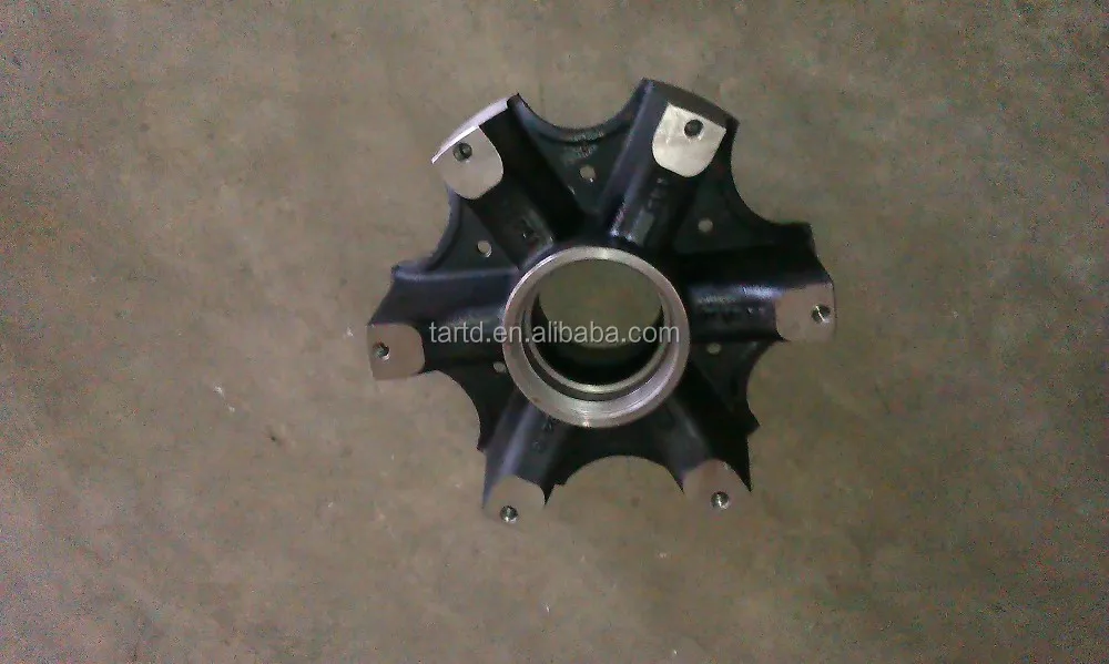 Fruehauf Trailer Axles Wheel Hub 10 Holes Webb 1331&1332,Bwp No.m2543 ...