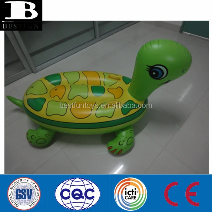 Inflatable Giant Sea Turtle Ride On Toys For Twins Plastic Sea Turtle ...