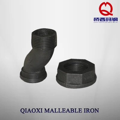 Qxm 3-1/2"hex Black Malleable Iron Pipe Fitting Natural Meter Swivel ...