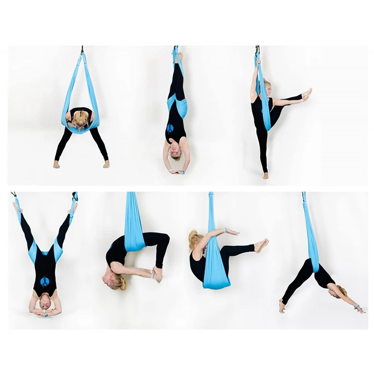 Aerial Silk Equipment for Acrobatic Flying Dance - Plum
