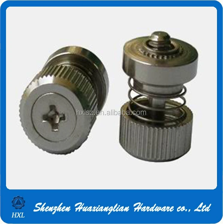Spring-loaded Captive Panel Screw Fasteners - Customized