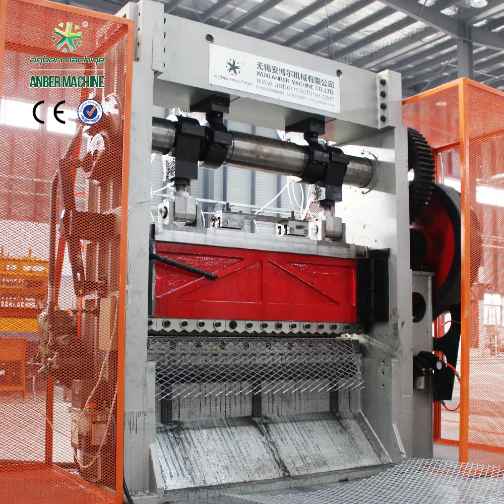 New Expanded Metal Mesh Making Machine - Heavy-Duty & Efficient