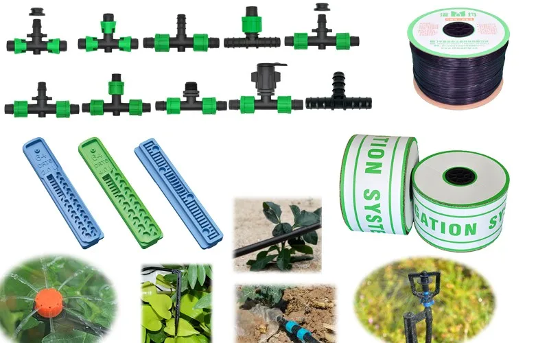 Drip Irrigation Flat Drip Tape With Emitter Inside - Buy Drip Tape ...