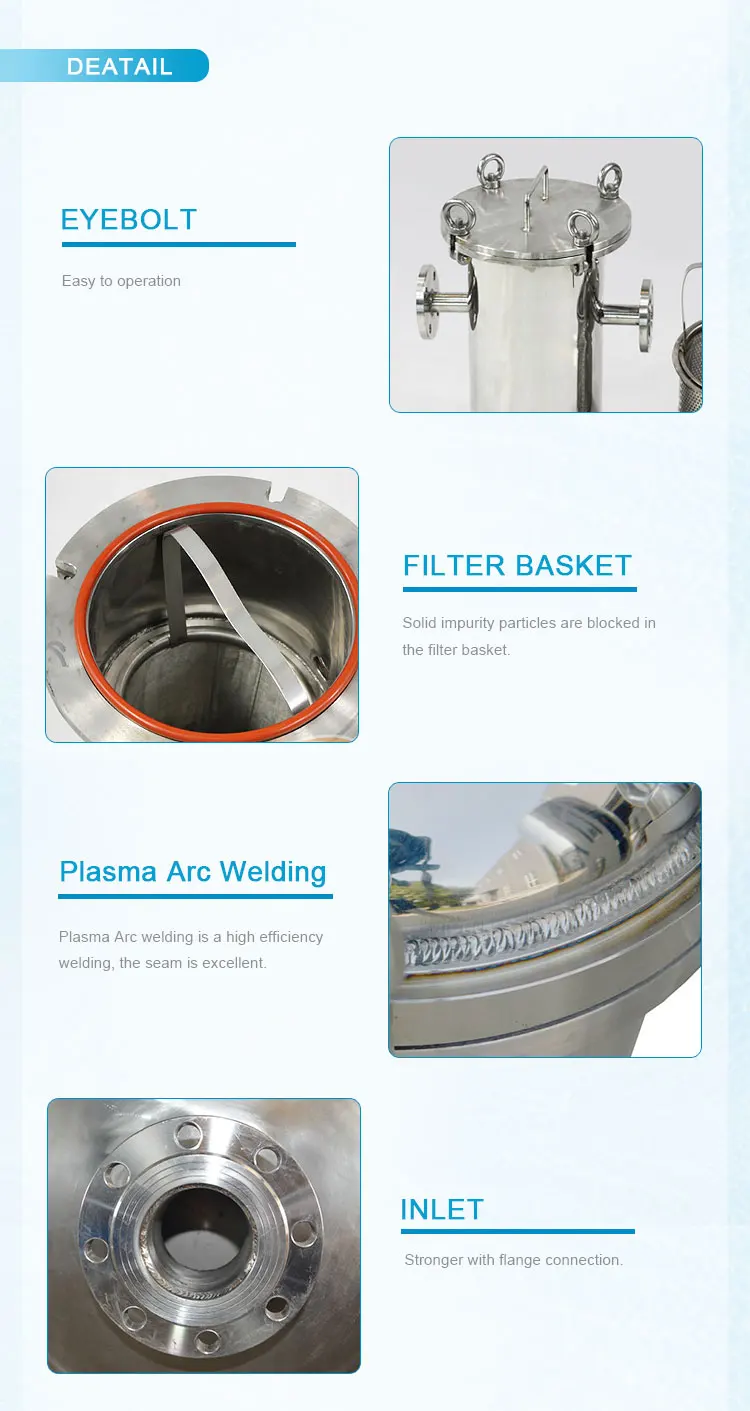 SUS304 Stainless Steel Basket Strainer - Durable & Efficient