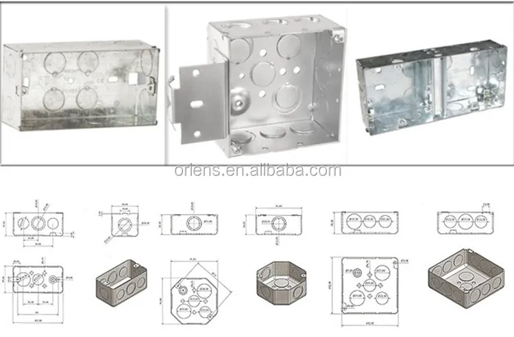 Galvanized Metal Octagonal Junction Box - Buy Junction Box,Metal ...